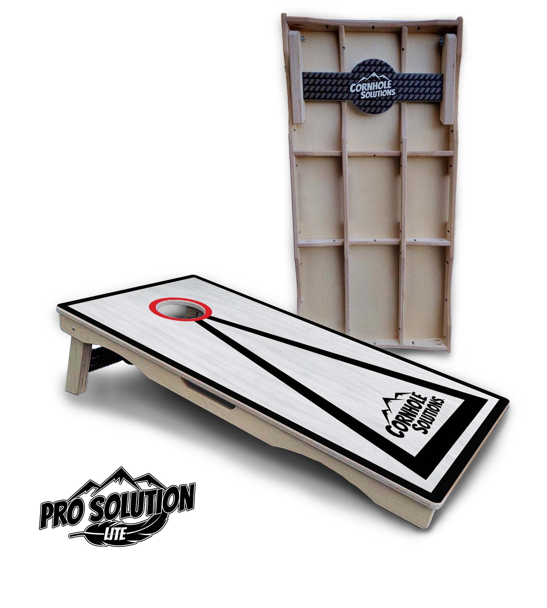 Pro Solution Lite - CS Grey Red Hole Black Tri - Professional Tourname