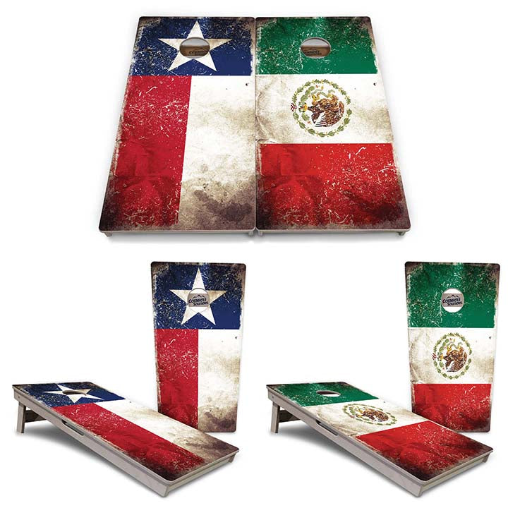 Tournament Boards - Rustic Texas & Mexican Flag Design Options - Profe