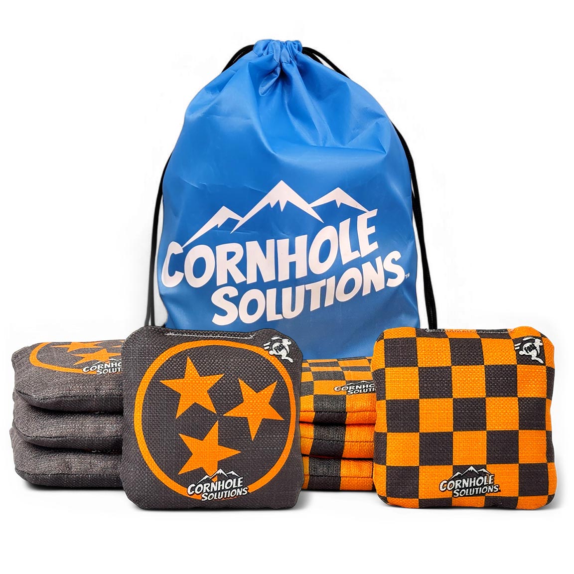 Pro Style Regulation 6x6 - Rec Cornhole Bags - Tri-Star & Checker ...