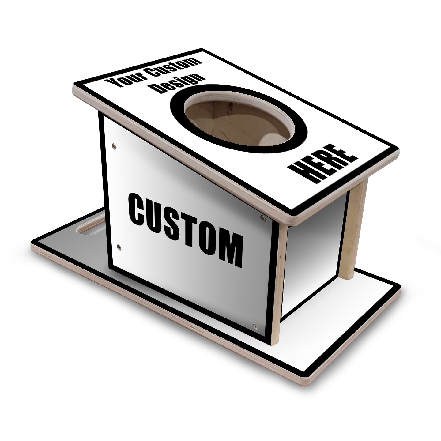 Airmail Solution - Custom Design - Professional Airmail Box – Cornhole ...